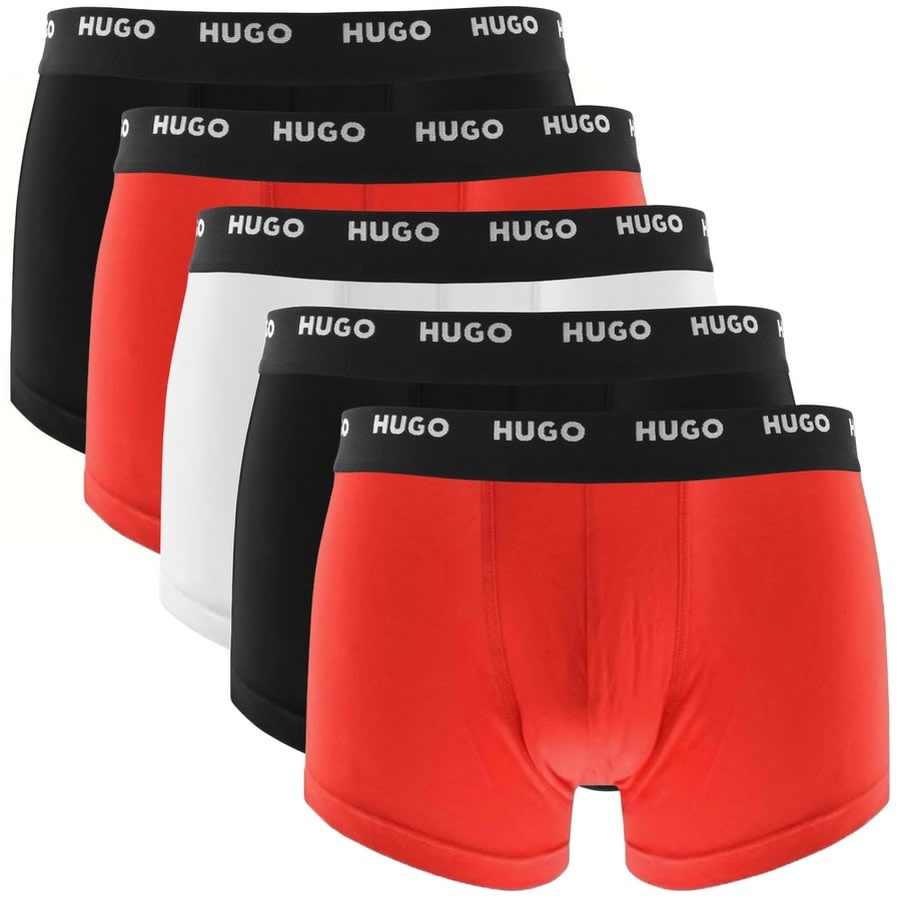 HUGO Five Pack Trunks | Mainline Menswear