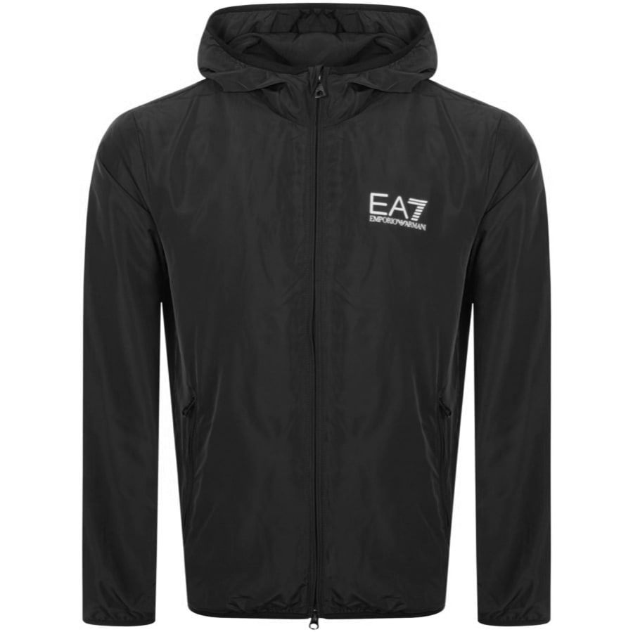 EA7 Emporio Armani Core Hooded Jacket Black | Mainline Menswear