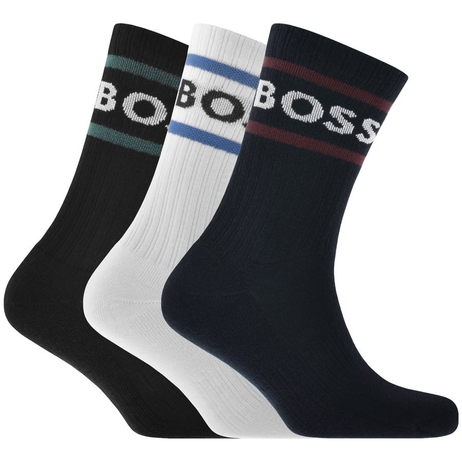 BOSS Three Pack Crew Socks | Mainline Menswear United States