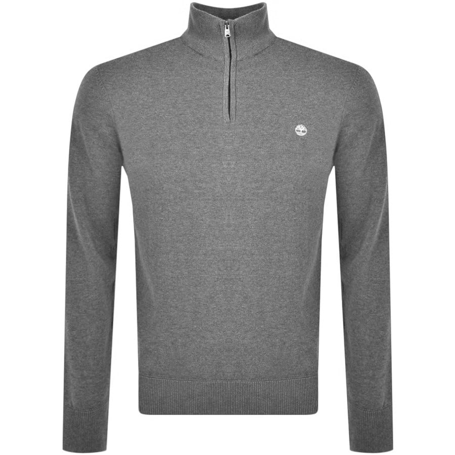 Timberland Williams River Knit Jumper Grey | Mainline Menswear