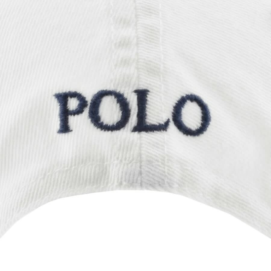 Ralph Lauren Classic Baseball Cap White | Mainline Menswear Australia