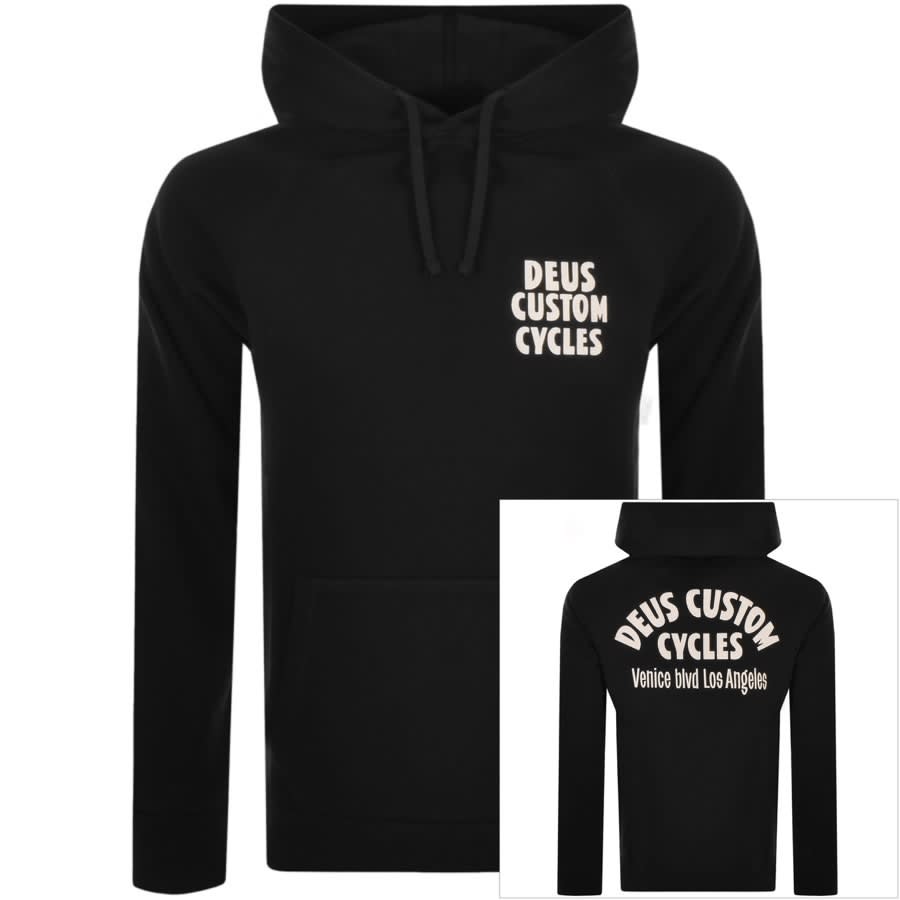 Deus Ex Machina Illusions Hoodie Black | Mainline Menswear