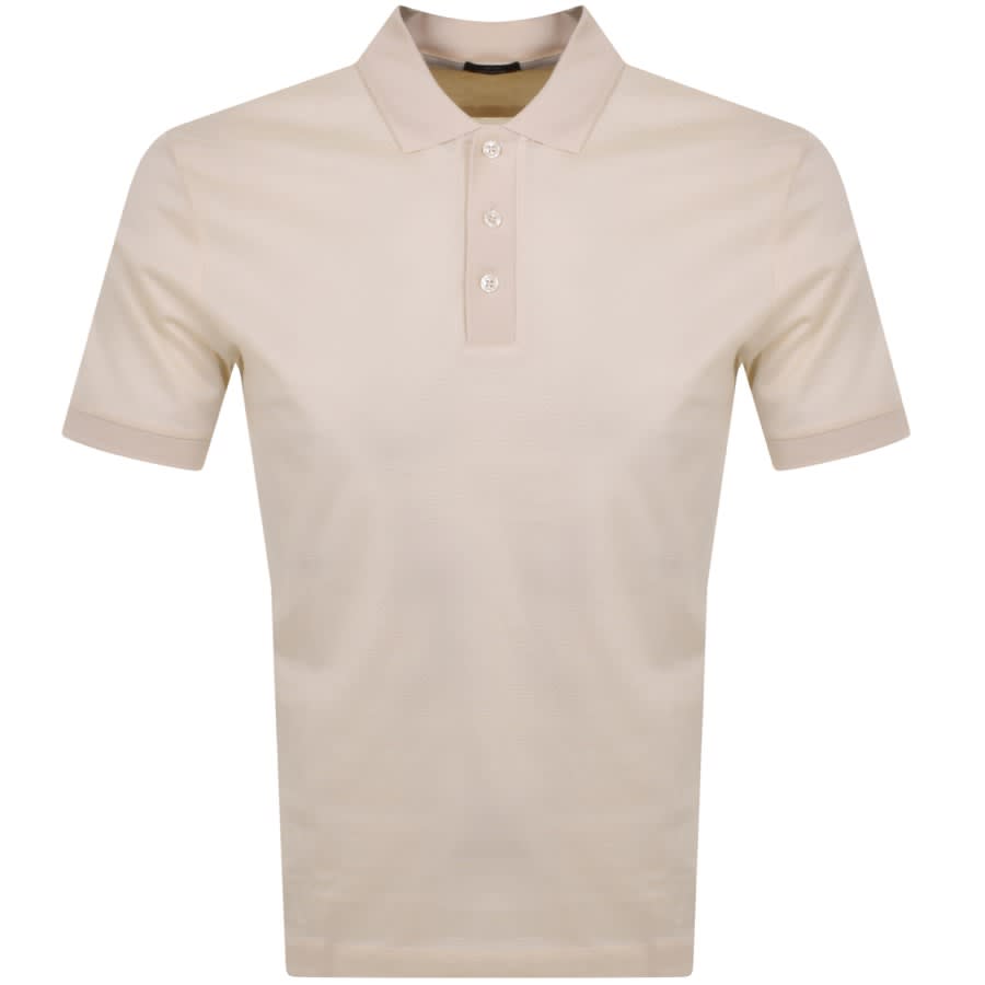 BOSS Phillipson Polo T Shirt Cream | Mainline Menswear United States