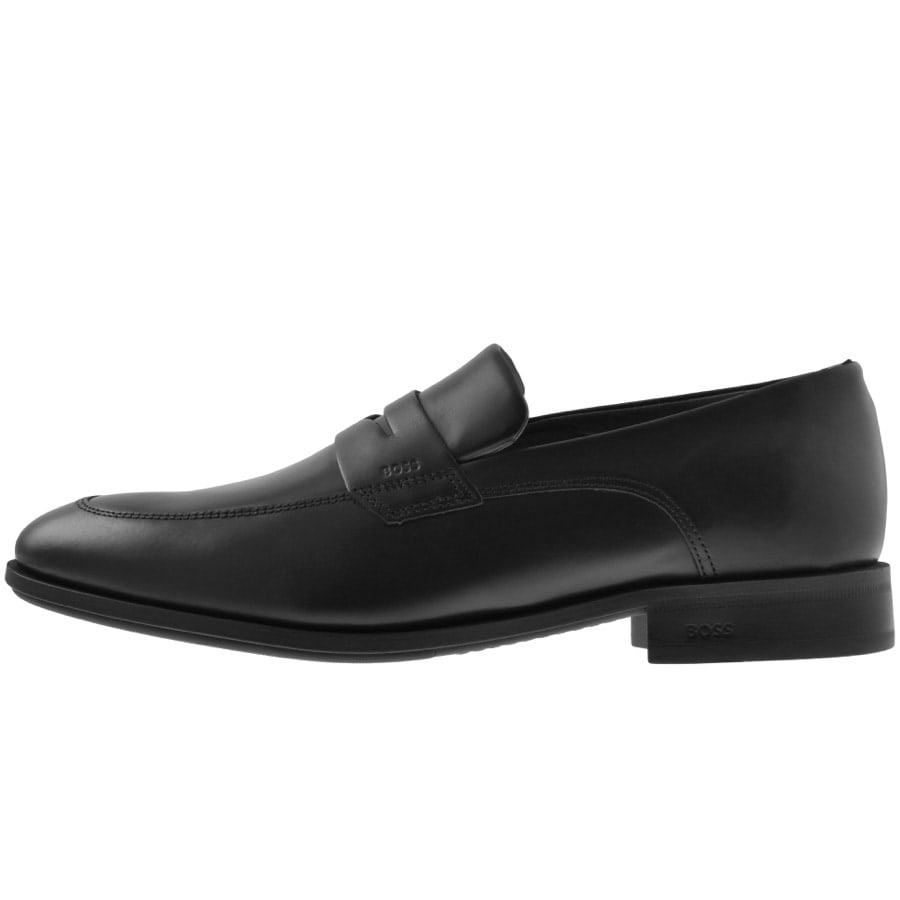 BOSS Colby Loaf Shoes Black | Mainline Menswear