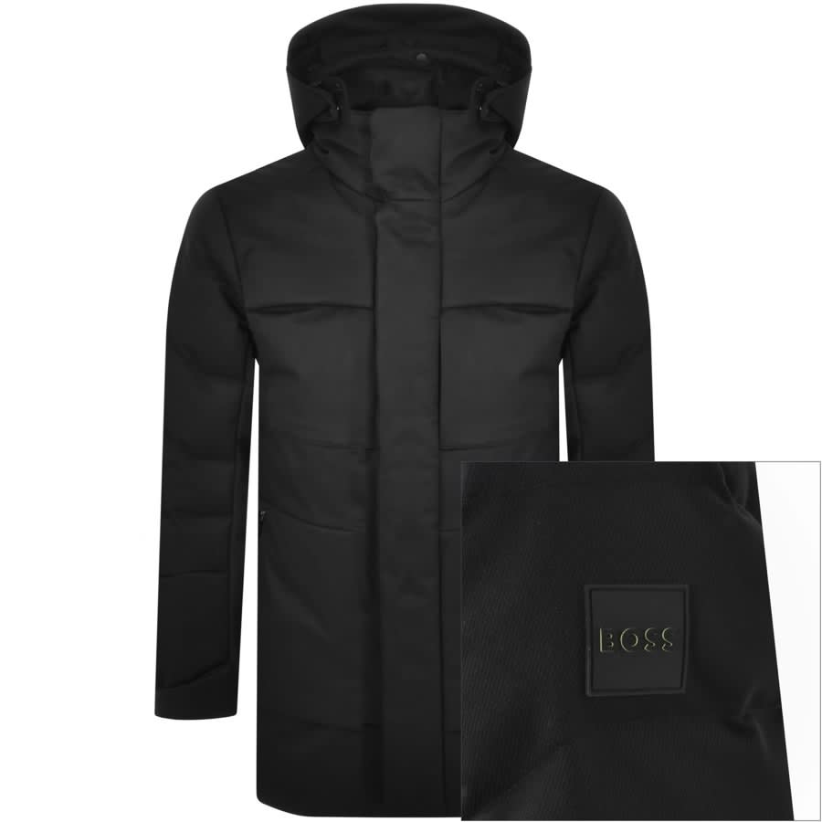 BOSS J Zefiro Jacket Black | Mainline Menswear Sweden