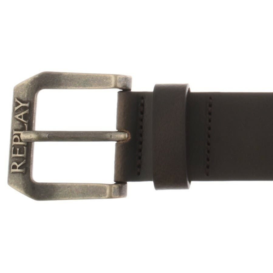 Replay Belt Brown | Mainline Menswear United States