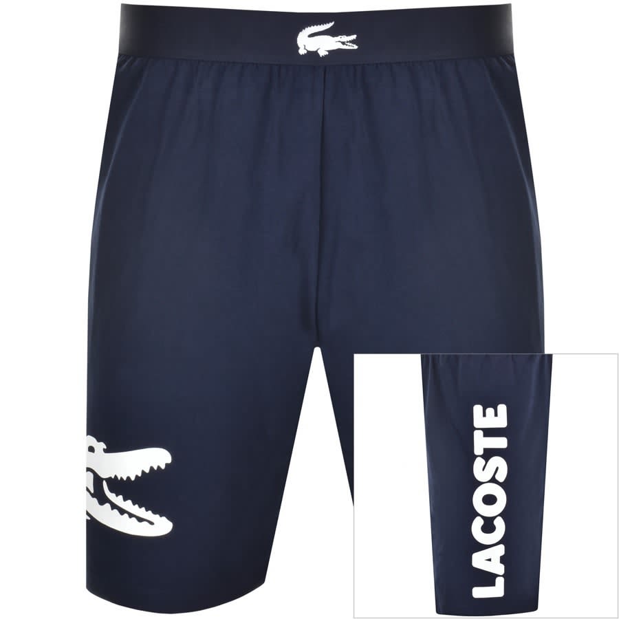 Lacoste Lounge Logo Shorts Navy | Mainline Menswear