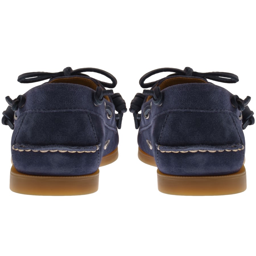 Ralph Lauren Merton Boat Shoes Navy | Mainline Menswear