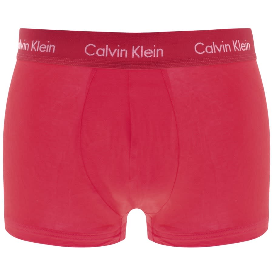 Calvin Klein Underwear 5 Pack Trunks Red | Mainline Menswear