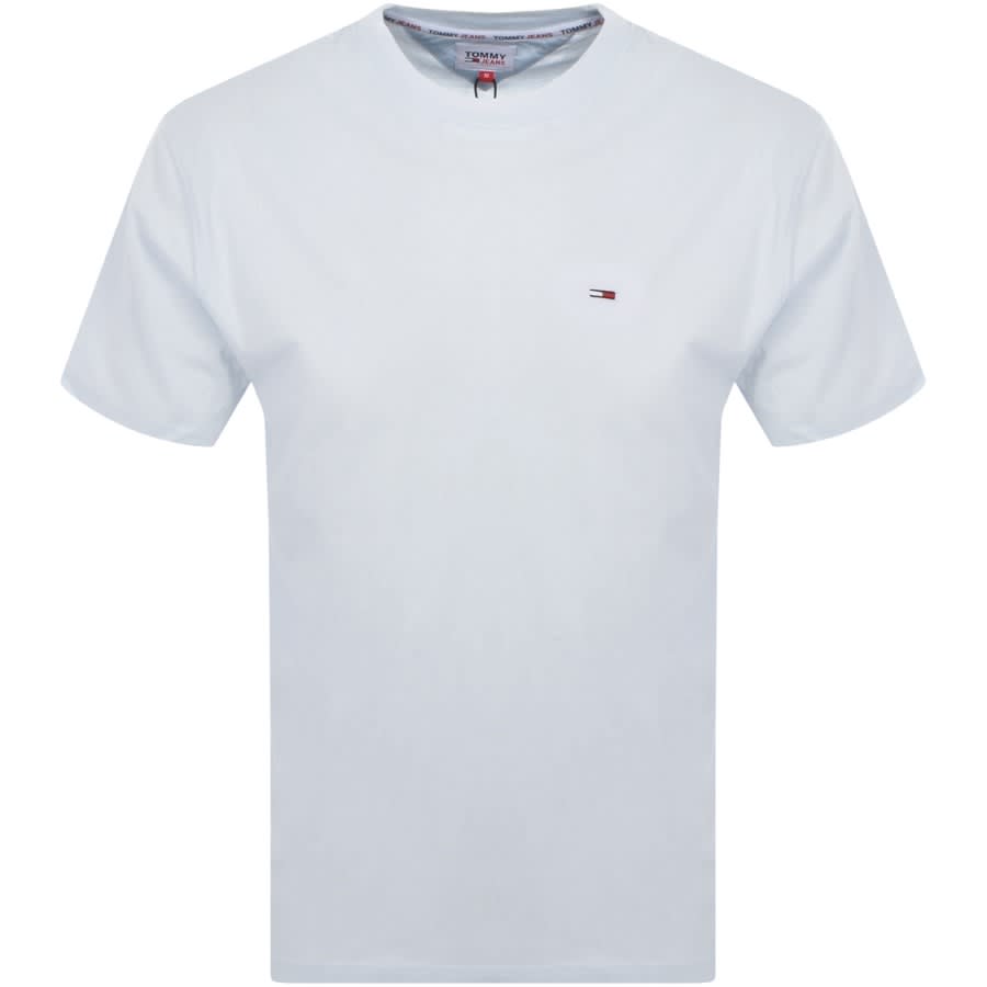 Tommy Jeans Classic Solid T Shirt Blue | Mainline Menswear Australia