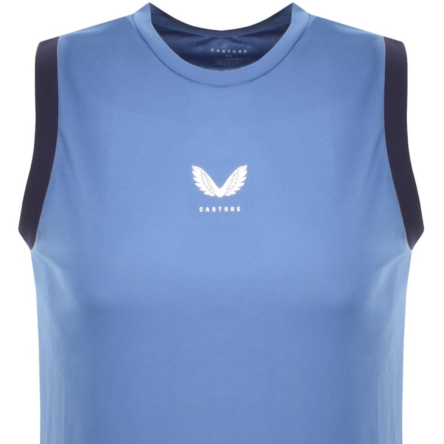 Castore Performance Vest Blue | Mainline Menswear