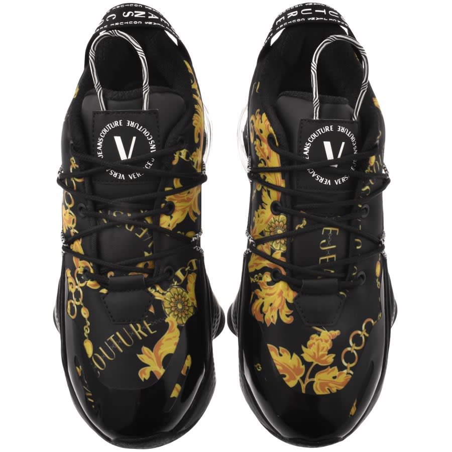 Versace Jeans Fondo Nomo Trainers Black | Mainline Menswear