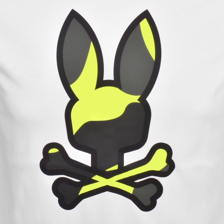 Psycho Bunny Crew Neck T Shirt White | Mainline Menswear United States