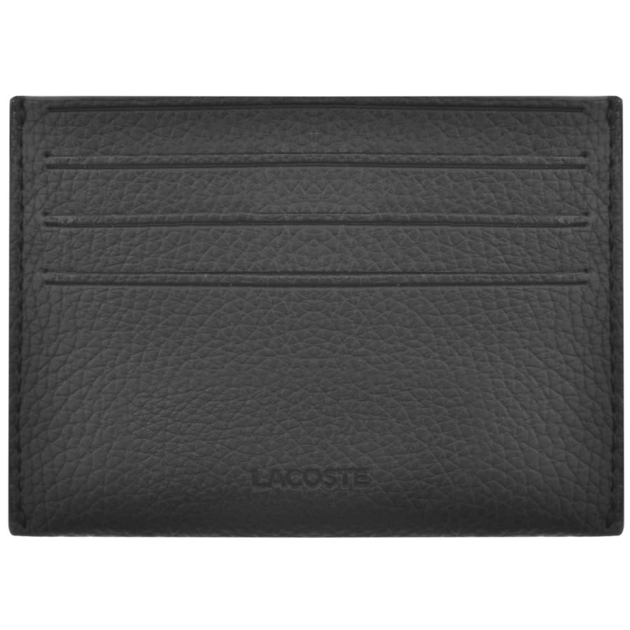 Lacoste Card Holder Black | Mainline Menswear