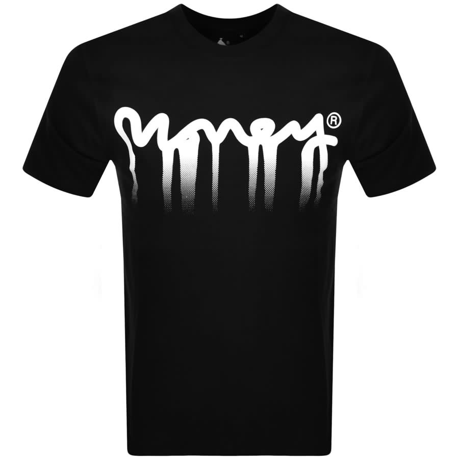 Money Drip Fade Logo T Shirt Black | Mainline Menswear