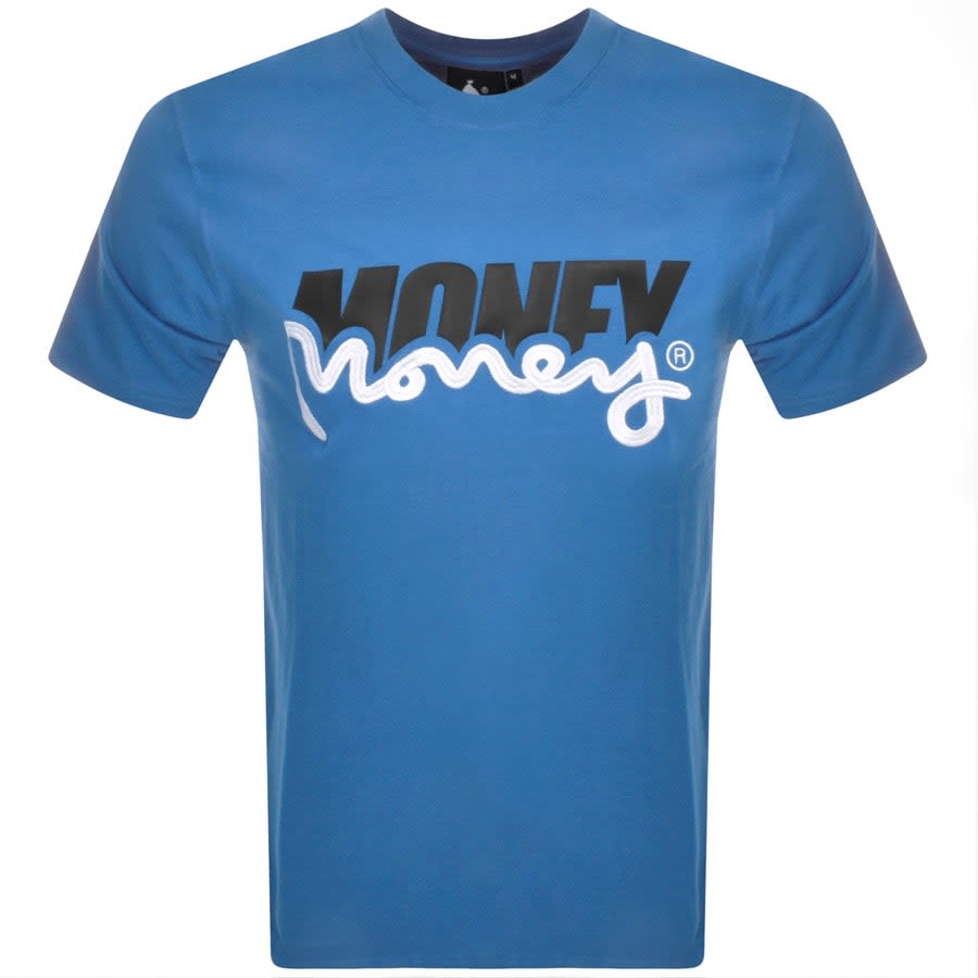 Money Two Money Logo T Shirt Blue | Mainline Menswear United States