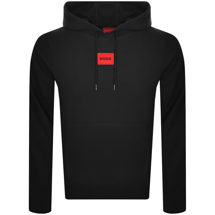 HUGO Daratschi214 Hoodie Black | Mainline Menswear