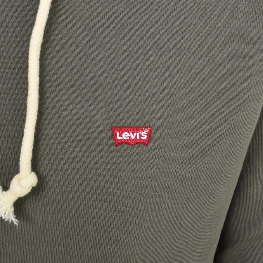 Levis Original Logo Hoodie Green | Mainline Menswear