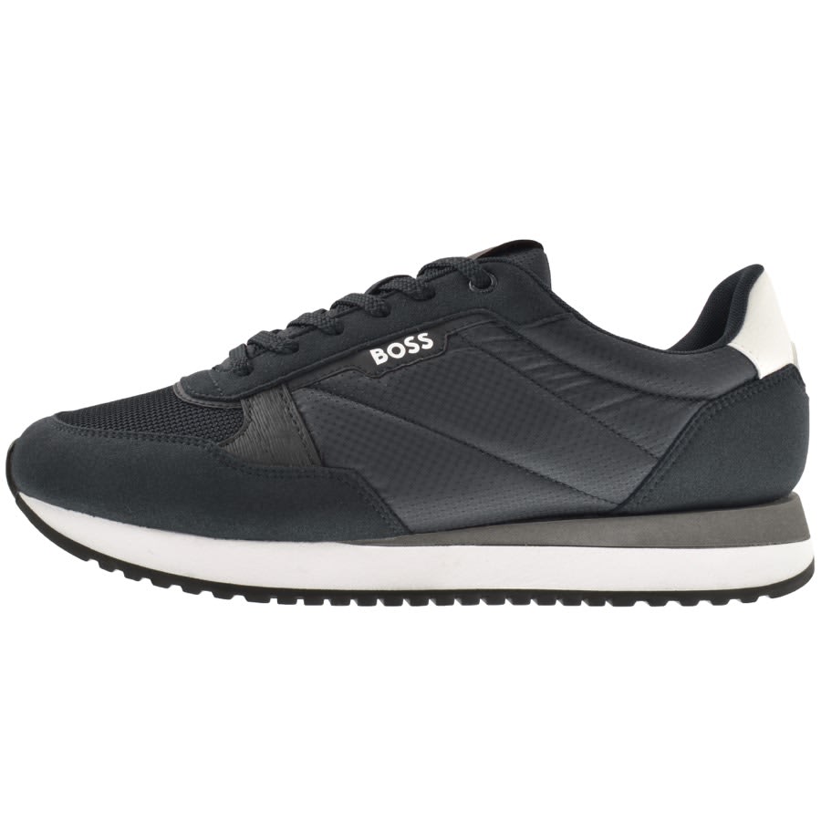 BOSS Kai Runn Trainers Navy | Mainline Menswear United States