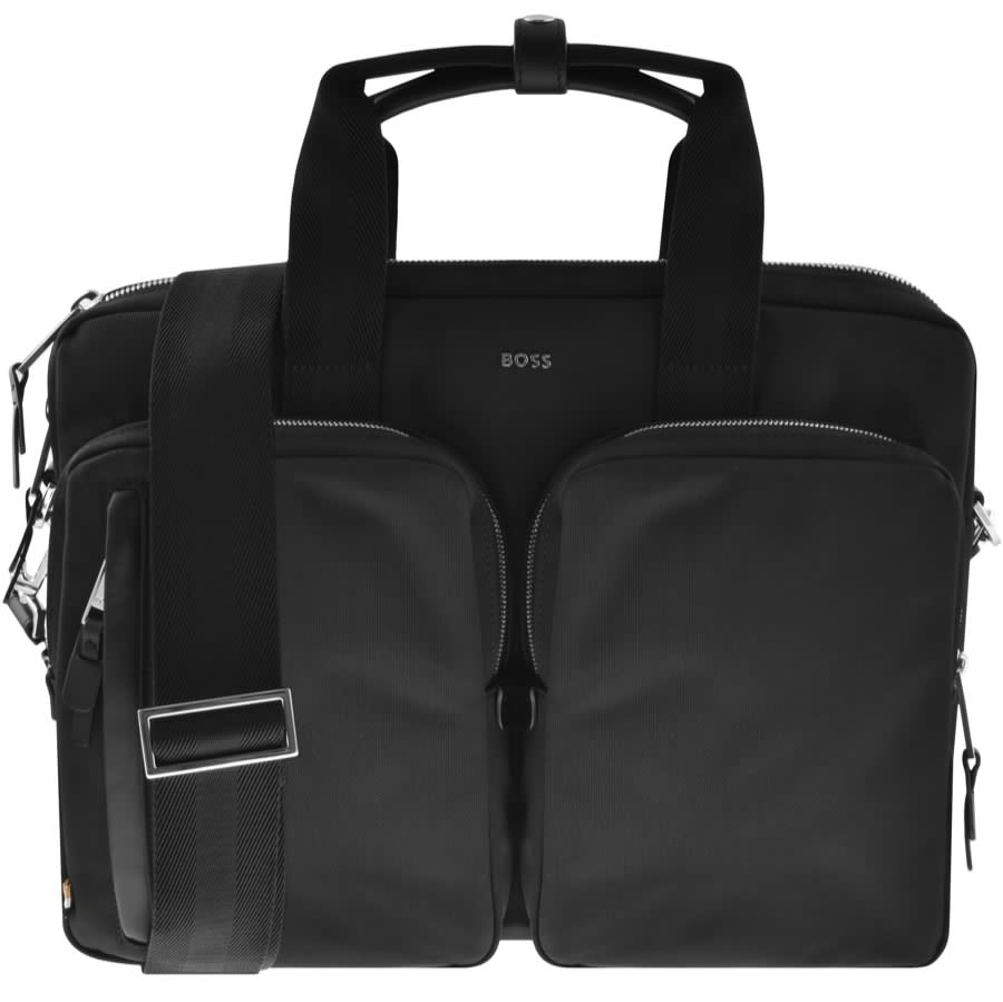 BOSS Highway Doc Case Black | Mainline Menswear