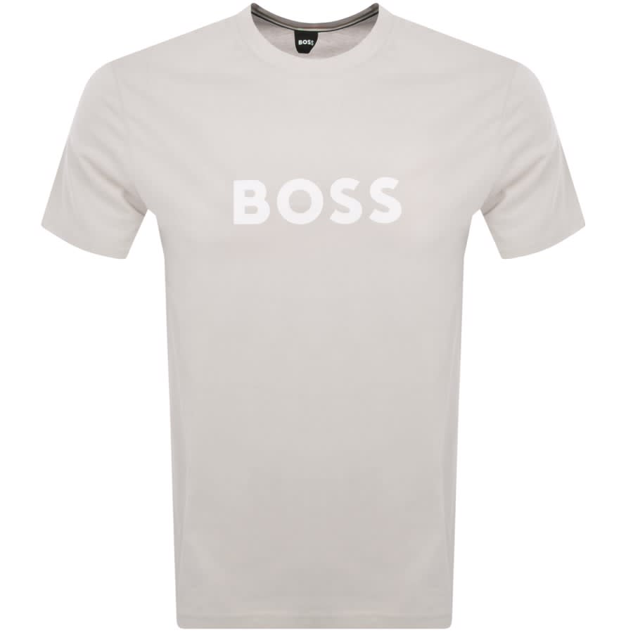 BOSS Logo T Shirt Grey | Mainline Menswear United States