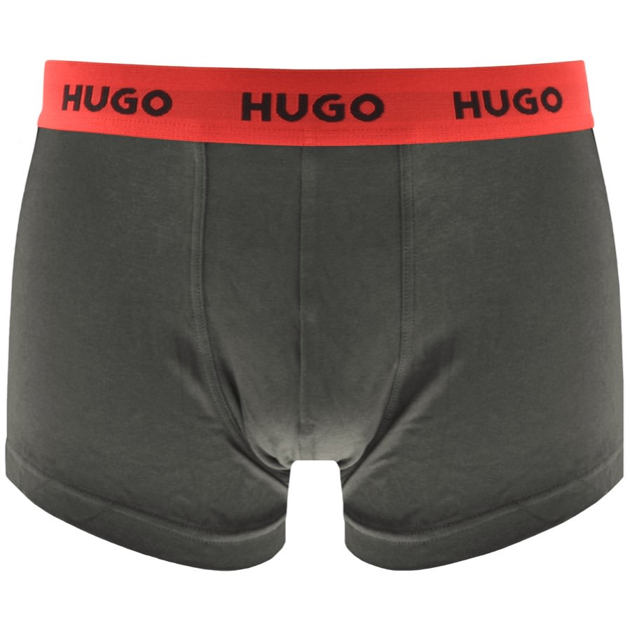 HUGO Multi colour Triple Pack Trunks | Mainline Menswear Canada