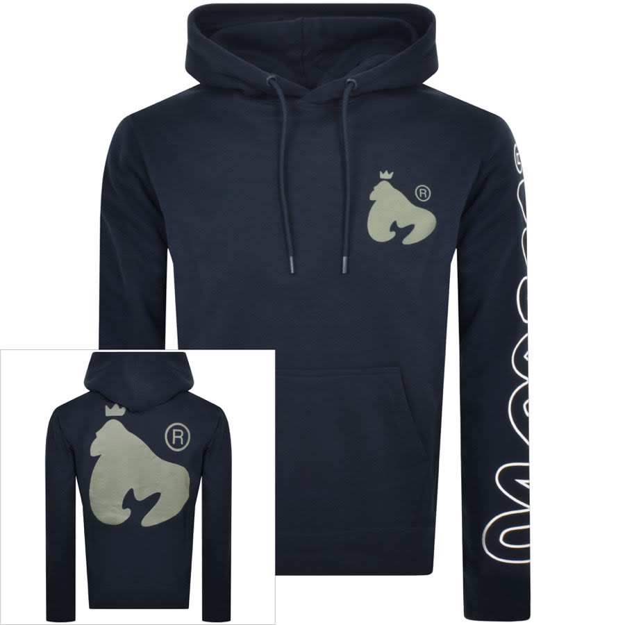 Money Logo Hooded Tracksuit Navy | Mainline Menswear Canada