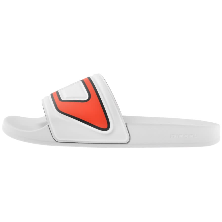 Diesel Sa Mayemi Sliders White | Mainline Menswear