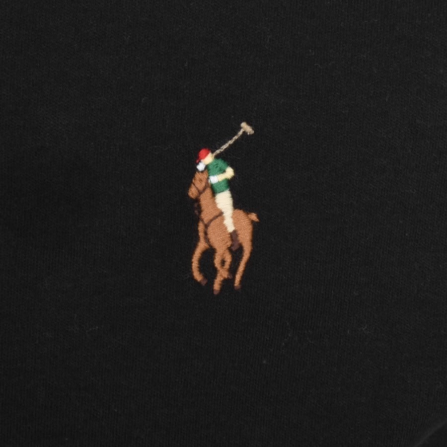 Ralph Lauren Long Sleeved Polo T Shirt Black Mainline Menswear