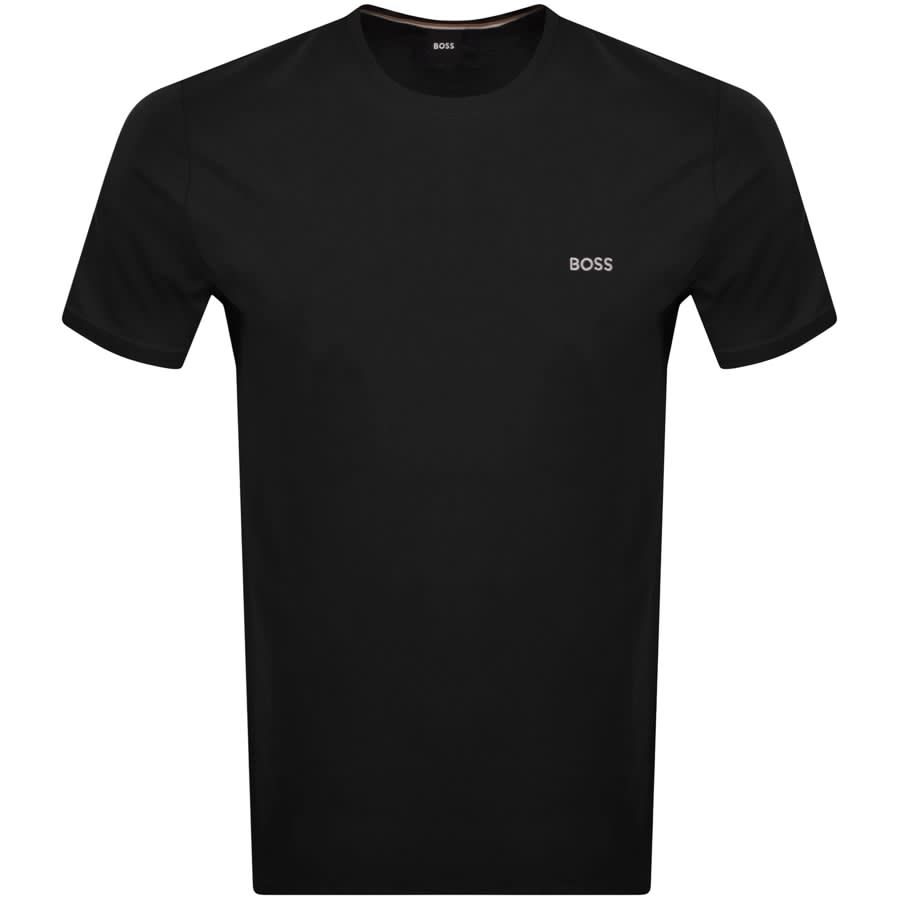 BOSS Logo T Shirt Black | Mainline Menswear