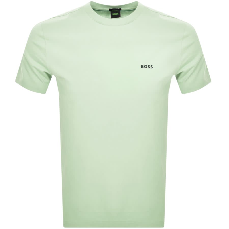 BOSS Tee T Shirt Green | Mainline Menswear United States