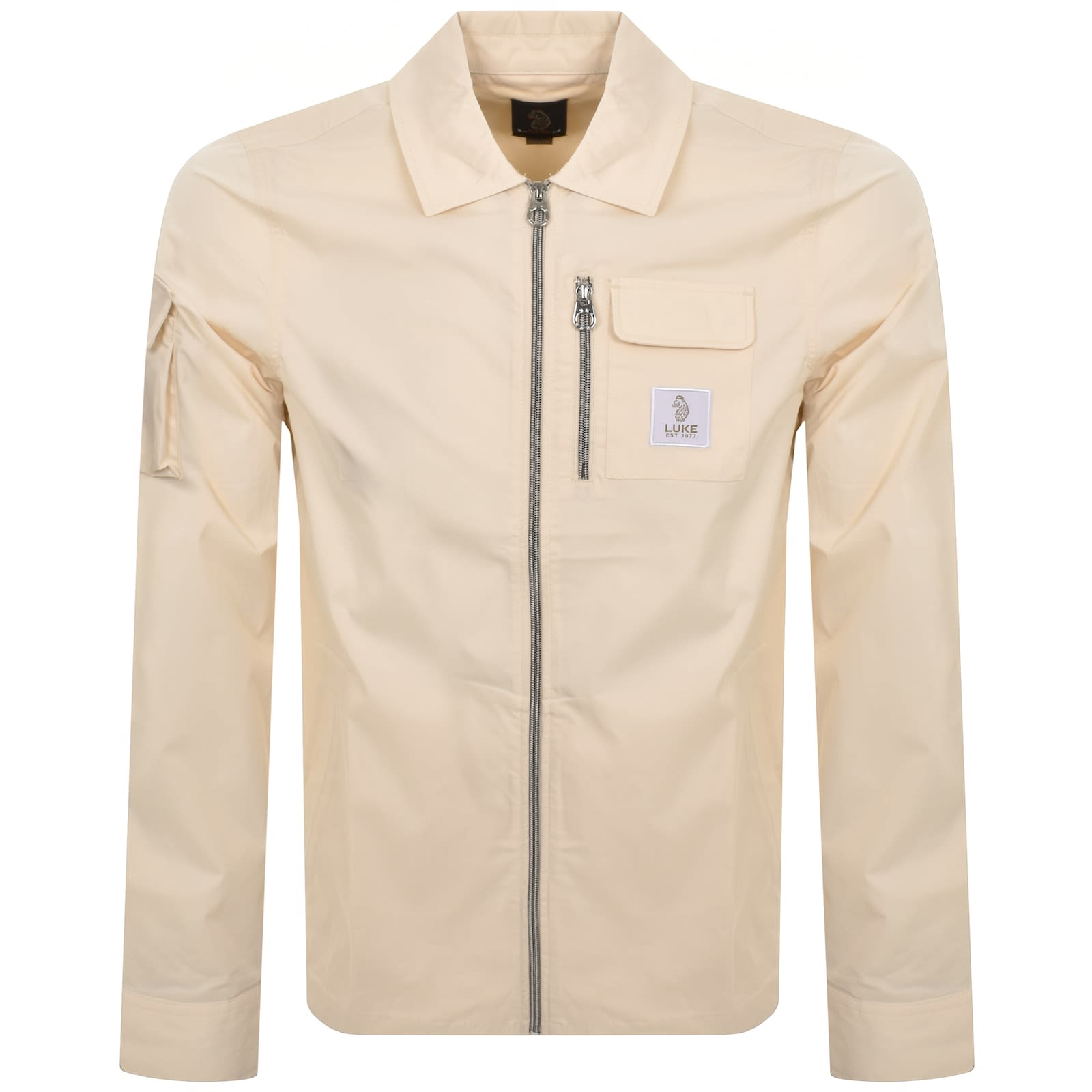 Luke 1977 Vietnam Technical Jacket Cream | Mainline Menswear