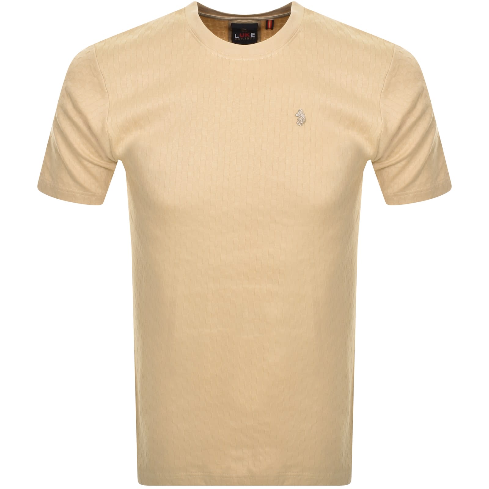 Luke 1977 Canggu T Shirt Beige | Mainline Menswear