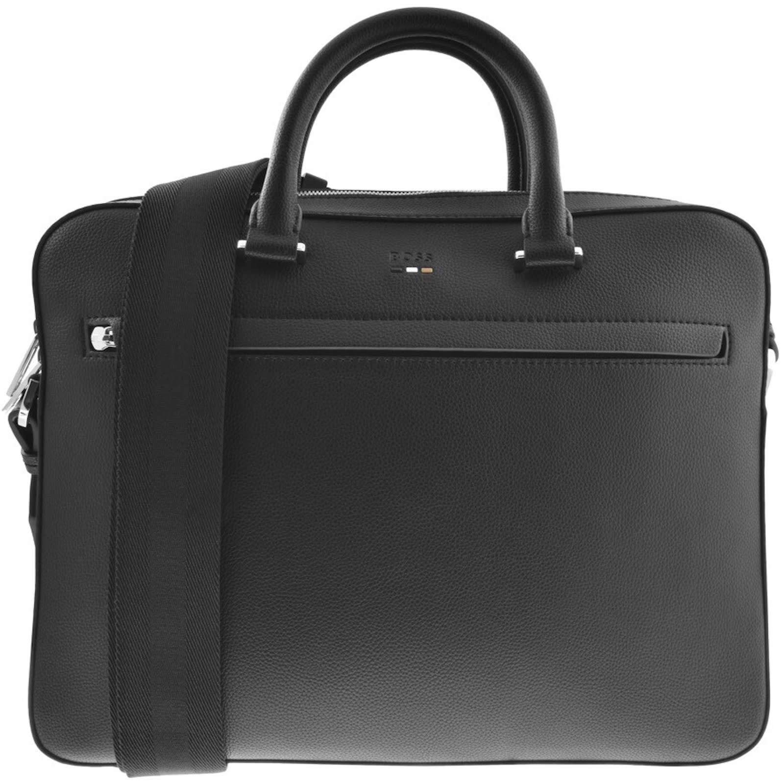 BOSS Ray Document Case Holdall Black | Mainline Menswear