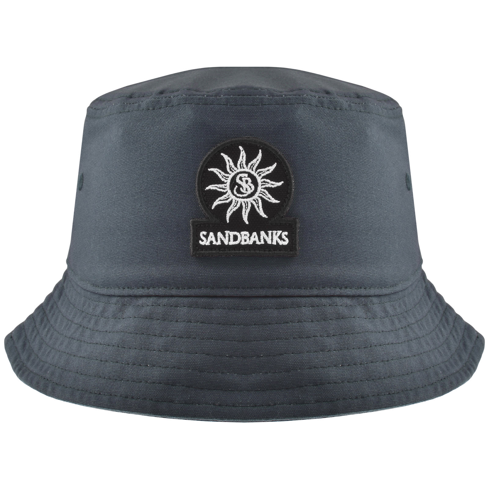 Sandbanks Badge Logo Bucket Hat Navy | Mainline Menswear United States