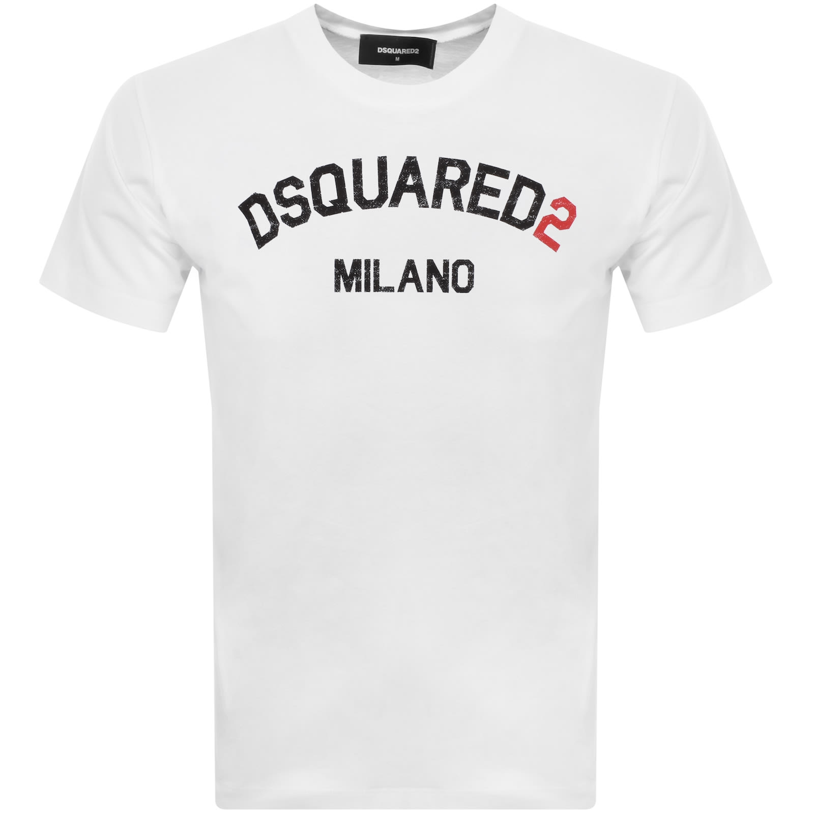 DSQUARED2 Loose Fit T Shirt White | Mainline Menswear United States