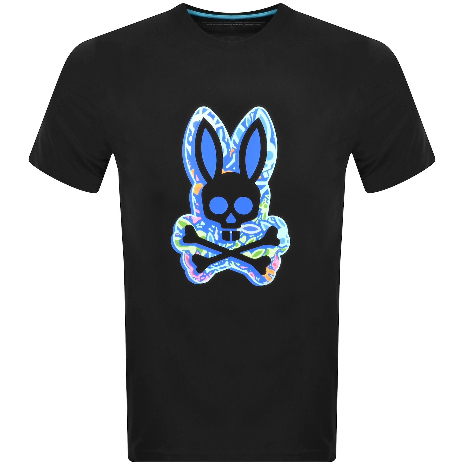 Psycho Bunny Clifton Graphic T Shirt Black | Mainline Menswear United ...