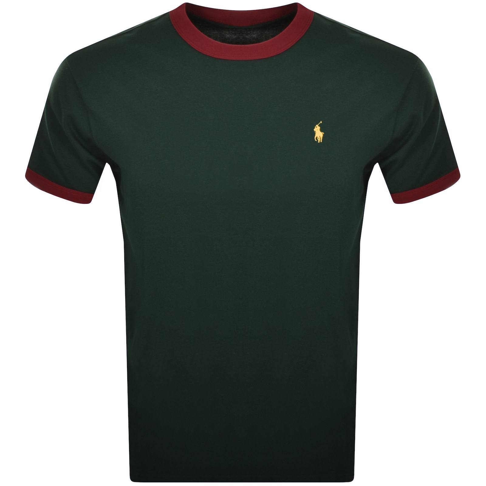 Ralph Lauren Logo T Shirt Green Mainline Menswear 2462