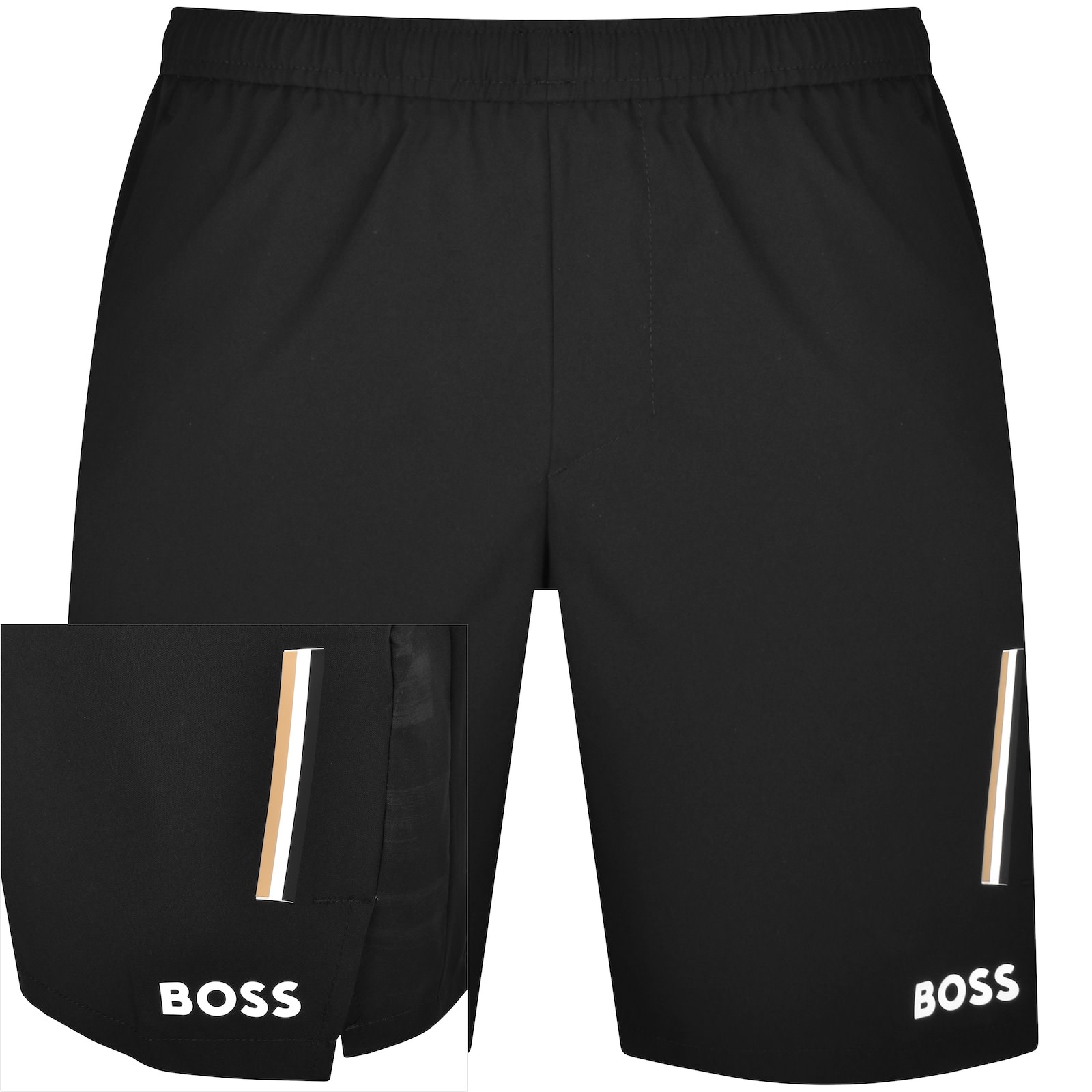 BOSS Matteo Berrettini Shorts Set 2 Black | Mainline Menswear