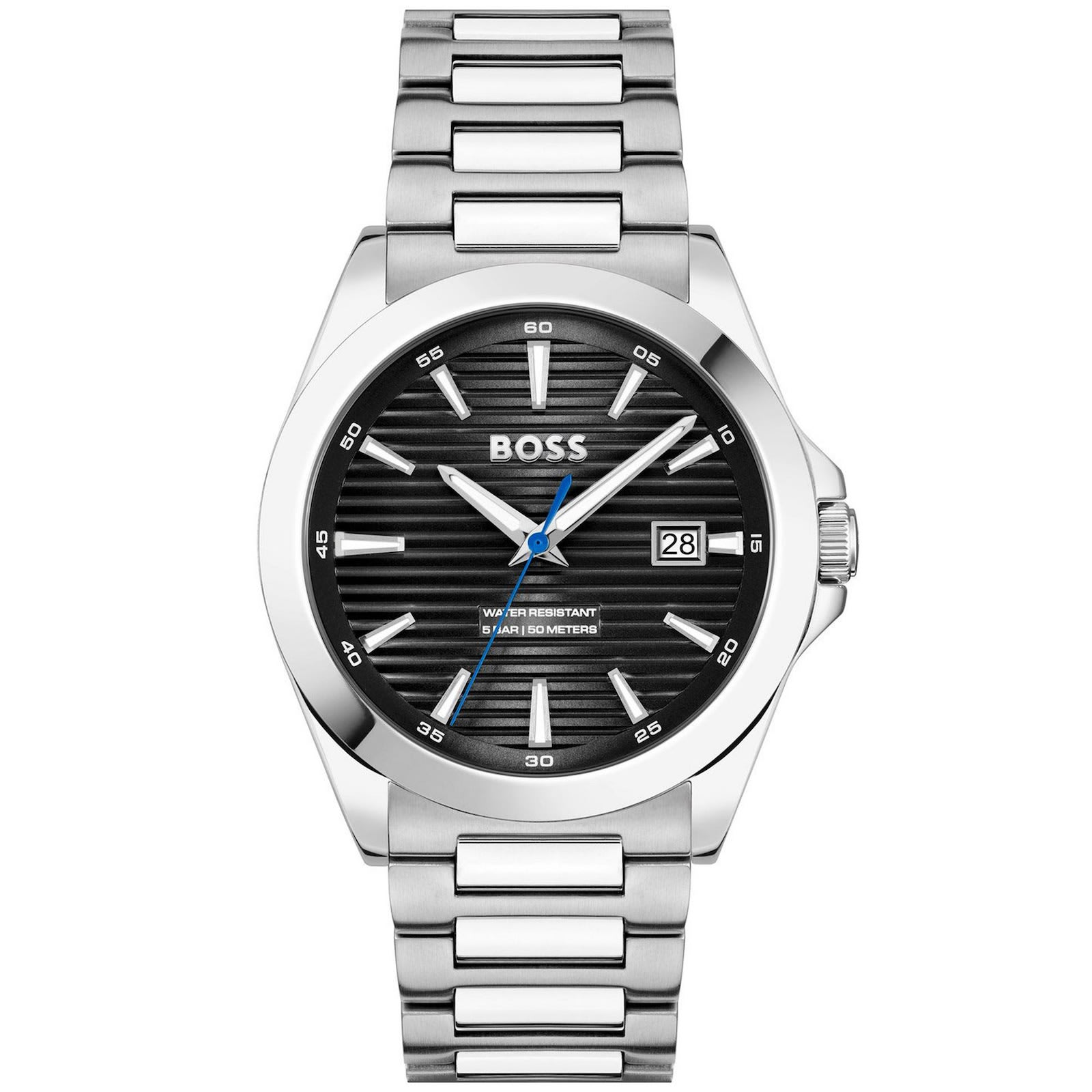 BOSS Strike Watch Silver | Mainline Menswear United States