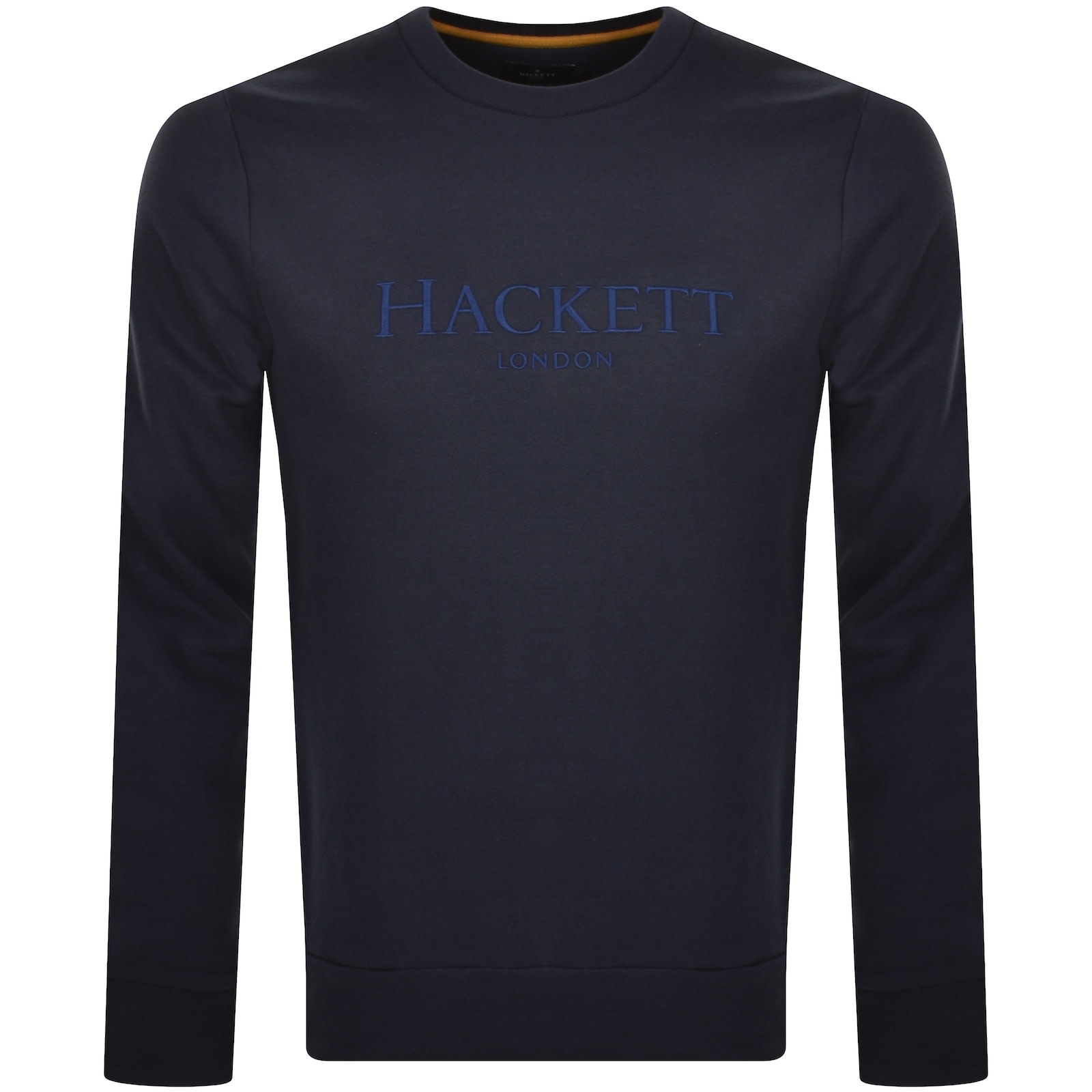 Hackett Heritage Crew Neck Sweatshirt Navy | Mainline Menswear United ...