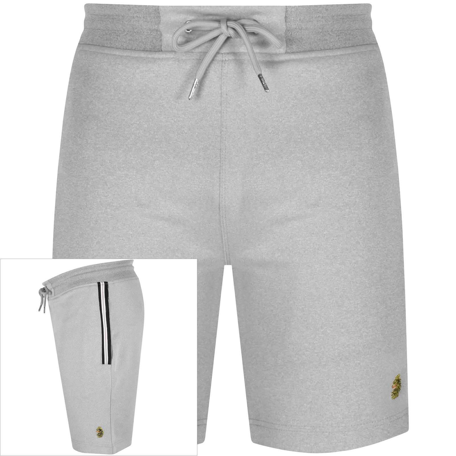 Luke 1977 Lakes Tape Detail Shorts Grey | Mainline Menswear United States