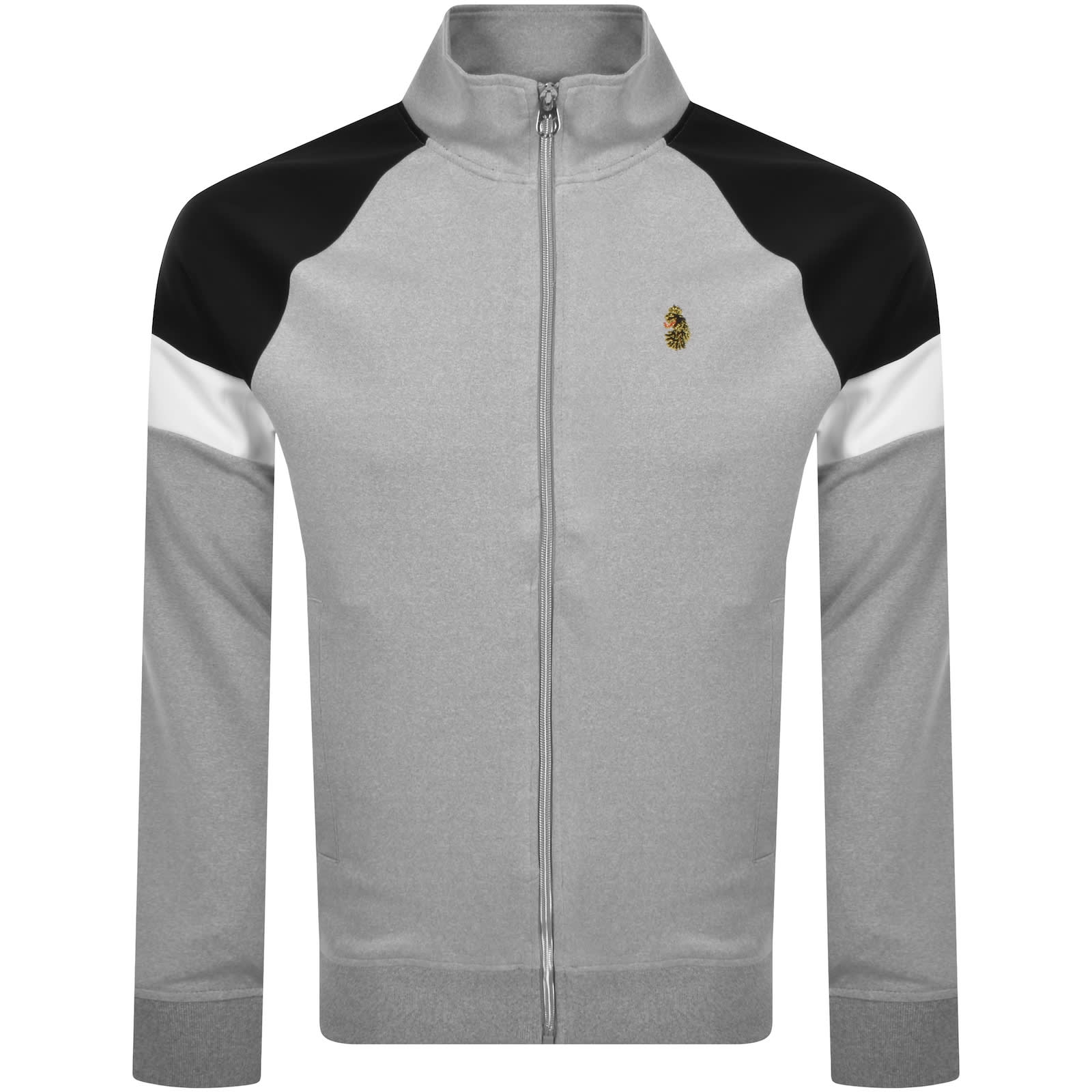 Luke 1977 Kas 3 Full Zip Sweatshirt Grey | Mainline Menswear