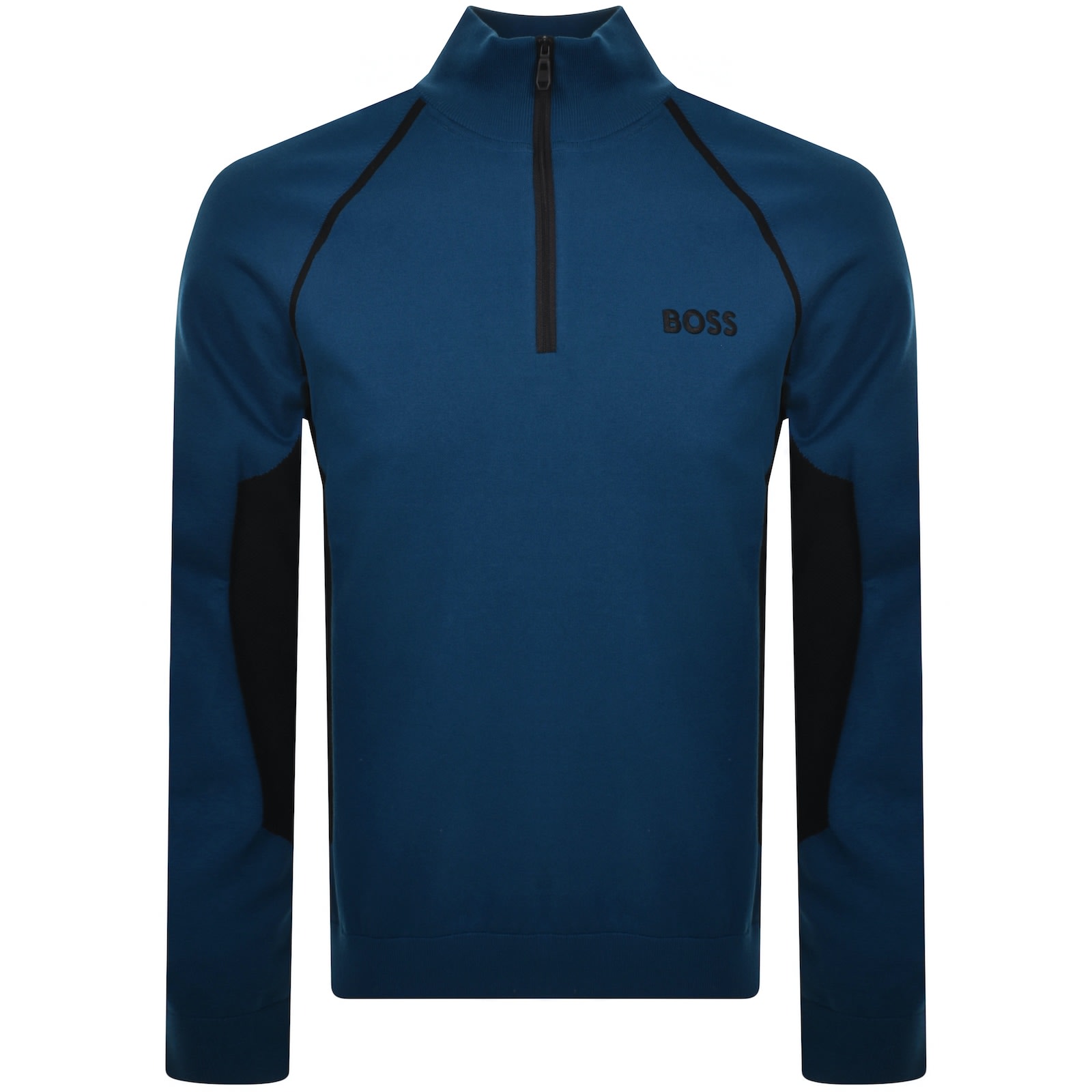 BOSS Hydro X Half Zip Jumper Blue | Mainline Menswear United States