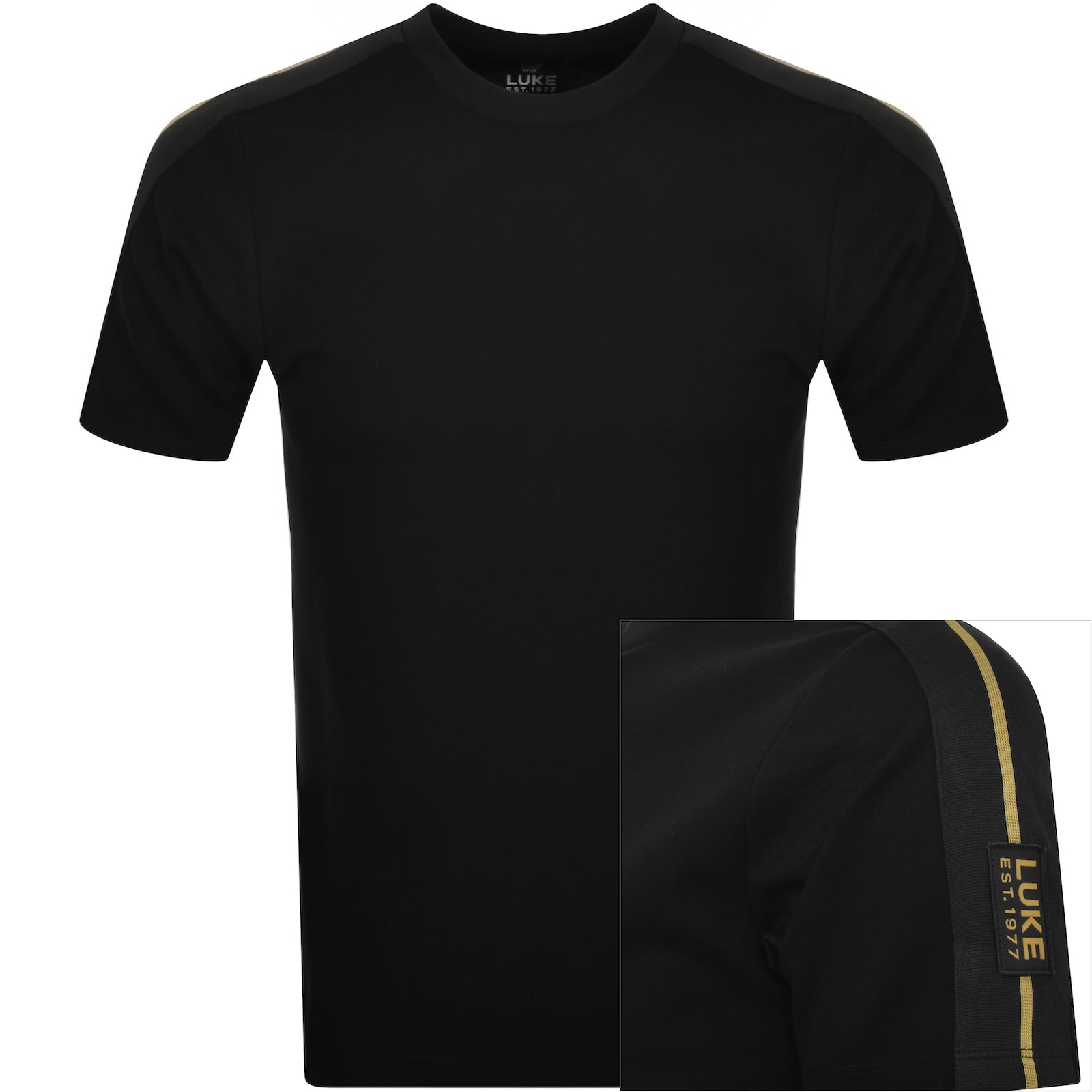 Luke 1977 Imperial T Shirt Black | Mainline Menswear