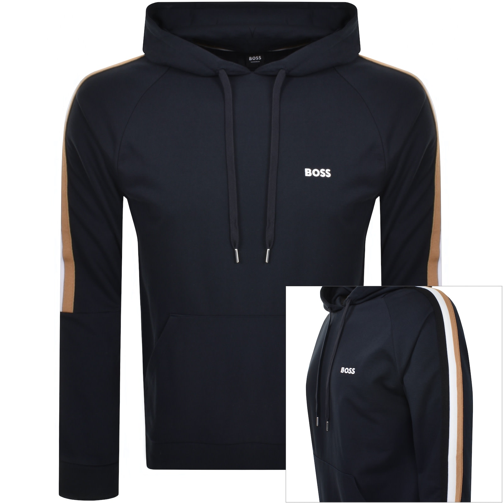 BOSS Iconic Hoodie Navy | Mainline Menswear