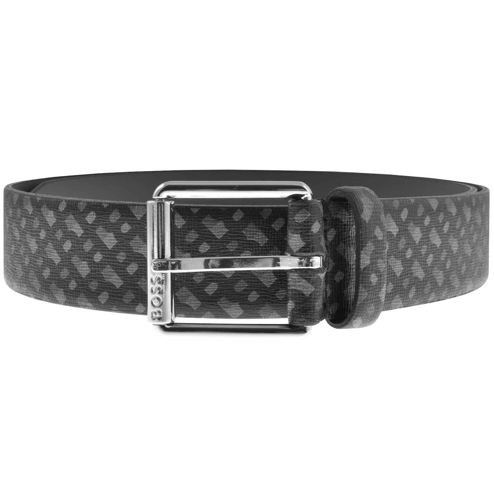 BOSS Roll Bmono Belt Black | Mainline Menswear