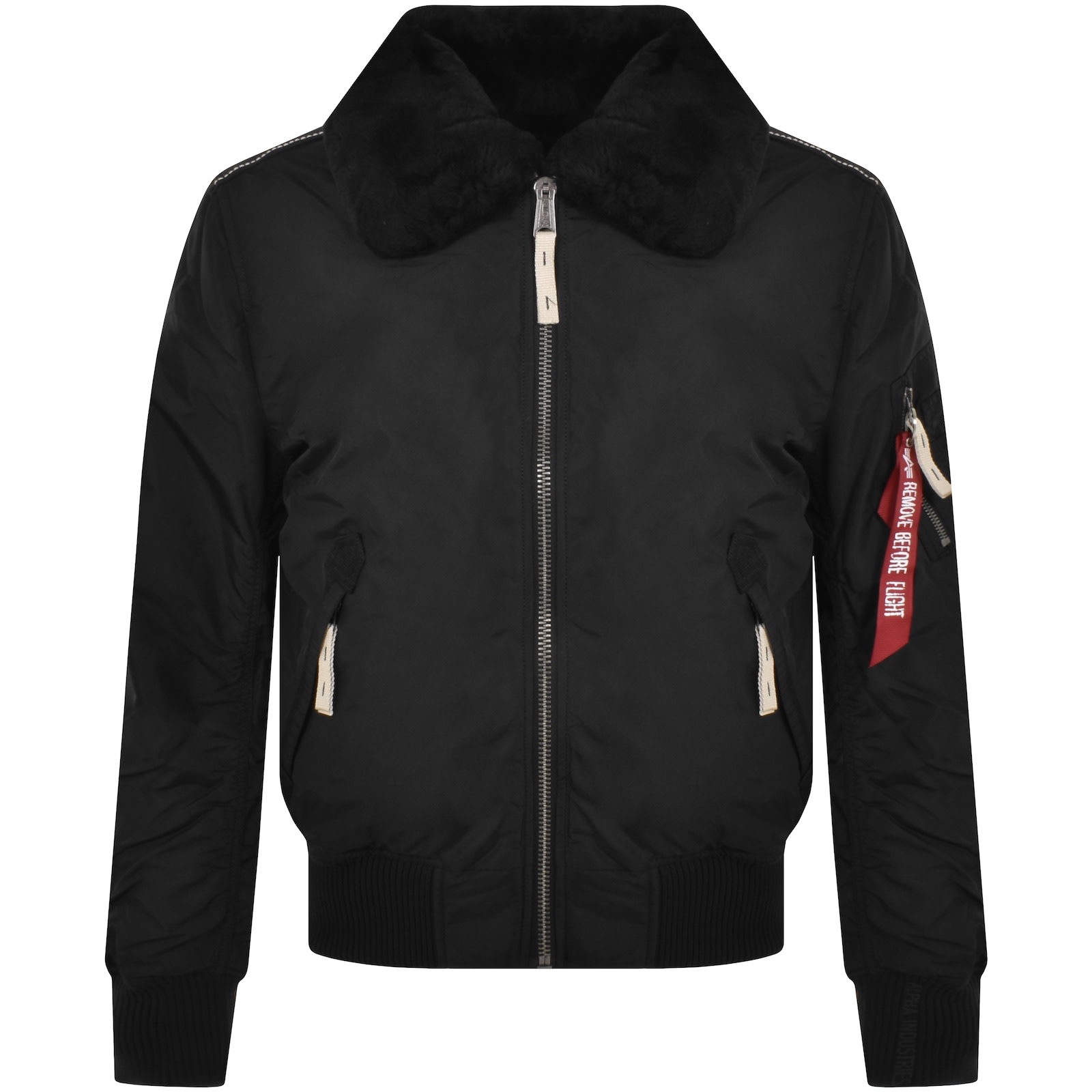 Alpha Industries Injector III Jacket Black | Mainline Menswear