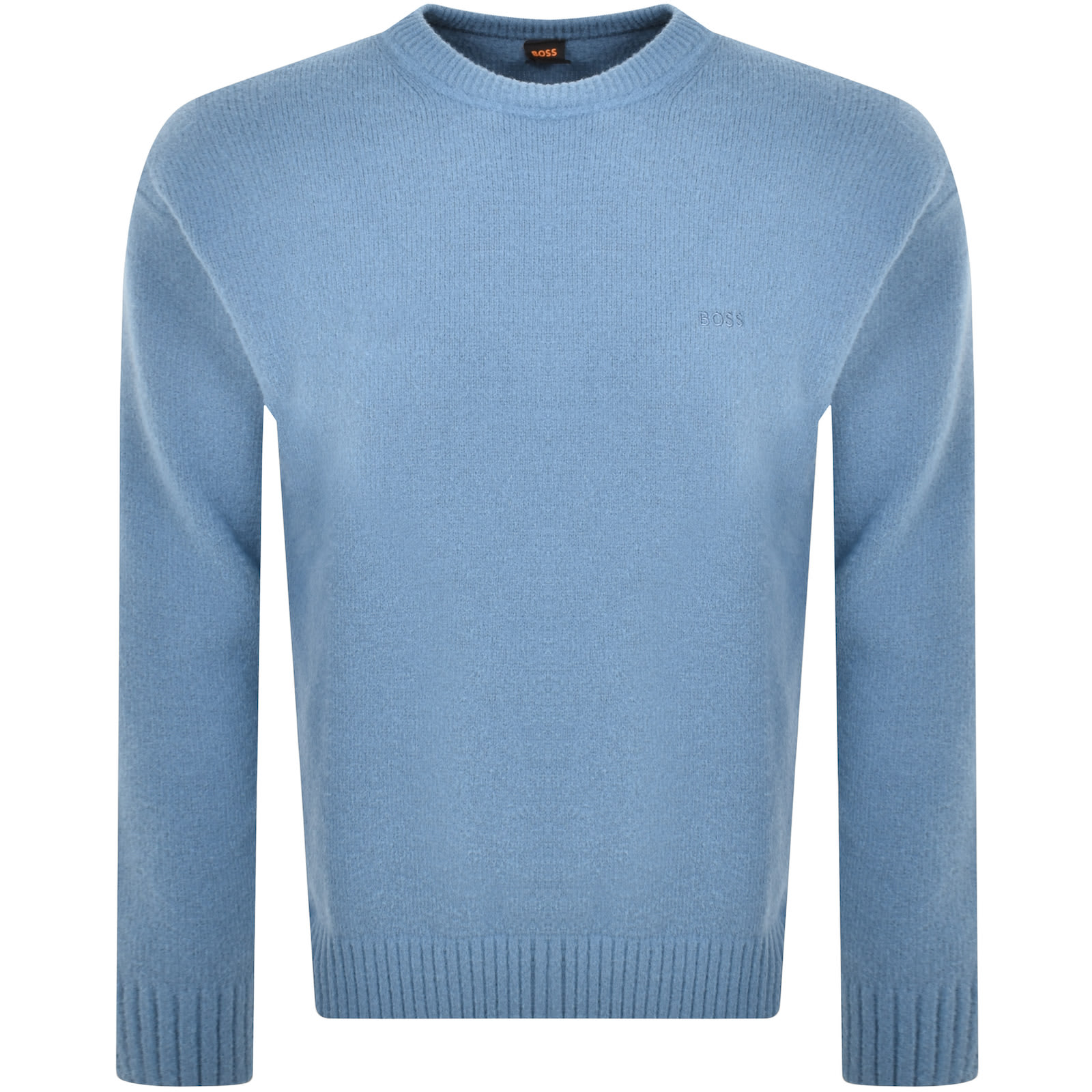 BOSS Kluna Knit Jumper Blue | Mainline Menswear