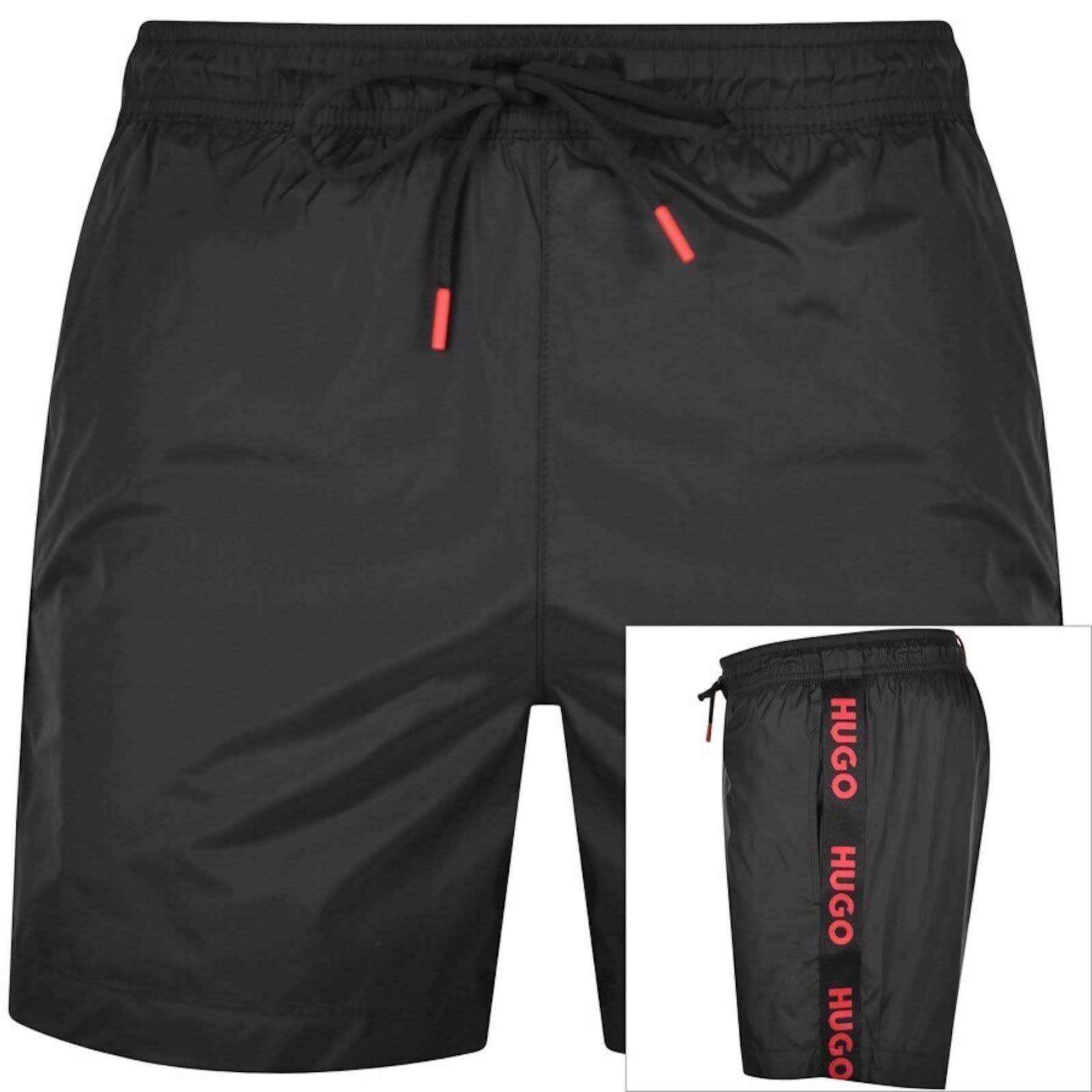 HUGO Fab Swim Shorts Black | Mainline Menswear